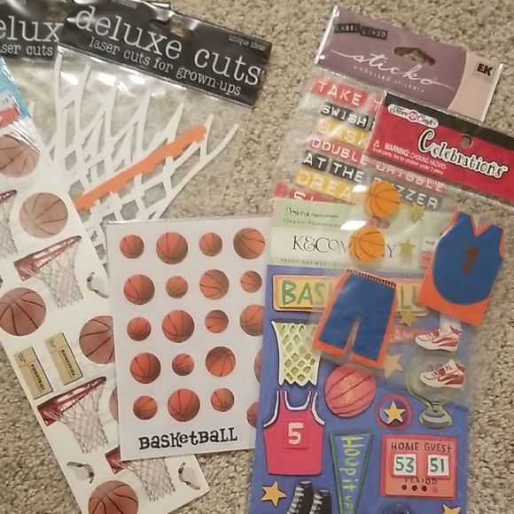 Office | Basketball Themed Sticker And Die Cut Set | Poshmark